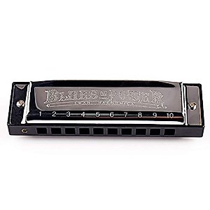 SWAN Harmonica Db Key 10 Hole 20 Tones Harmonica Blues Mini Harmonica for Adult, Professional Player,Beginner,Students with Case Bag