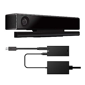 Power Adapter for Kinect 2.0 Sensor,USB 3.0 for XBOX ONE S/XBOX ONE X Windows PC Power Supply System, Supported Windows 8/8.1/10 (Black)