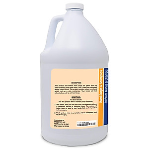 GreenFist Foaming Hand Soap Refills [ Foam Refill ] Gentle-Hand Wash Lemon Scent, 128 ounce (1 Gallon)