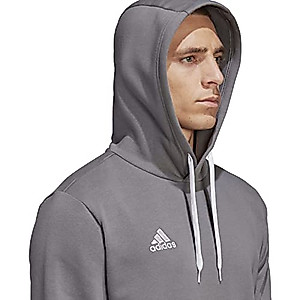 adidas Men's Entrada 22 Sweat Hoodie, Team Grey, Large
