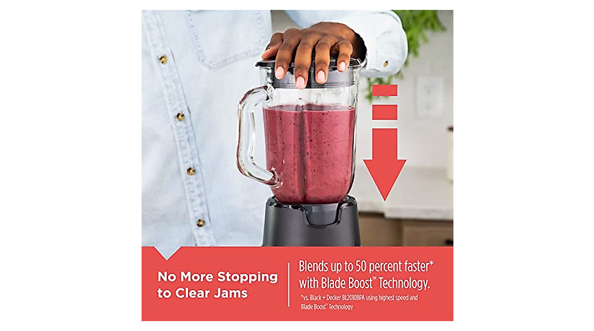 BLACK+DECKER Performance Helix Blender - Power & Precision