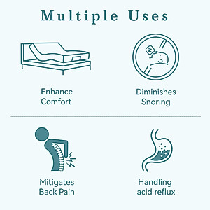 HOOMIC Queen Electric Adjustable Bed Base Frame