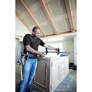 BLACK+DECKER Portable Workbench, Project Center and Vise with IRWIN QUICK-GRIP Clamps, One-Handed, Mini Bar, 6-Inch, 4-Pack (WM425-A & 1964758)