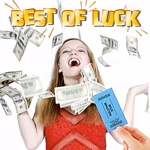 Kosiz 2000 Sheets Raffle Ticket 25 Bid Chinese Auction Tickets Tricky Tray Basket Raffle Sheets for Fundraiser Events Carnival Class School Entry Door Prize(Multicolor)