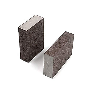 T Tulead 320-400 Grit Sanding Sponge Hand Sanding Tool Finge Grit Sandpaper Blocks Polishing Pads Pack of 6