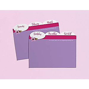 Designer Greetings All Occasion Greeting Card Assortment (24 Cards with Envelopes in a Keepsake, Floral Organizer Box) – Birthday, Thank You, New Baby, Anniversary, Sympathy, Get Well, Blank