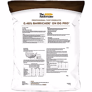 The Andersons Barricade Professional-Grade Granular Pre-Emergent Weed Control - Covers up to 5,800 sq ft (18 lb)