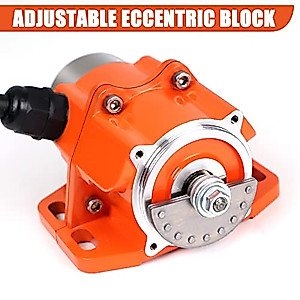 TOAUTO Concrete Vibrator Vibration Motor 30W Single Phase AC 110V 3600rpm Aluminum Alloy Case Vibrating Motor for Shaker Table