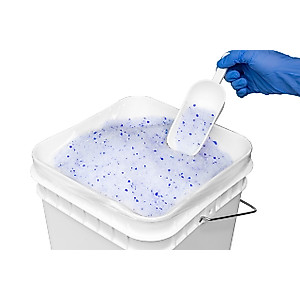 Sterile Lab Scoop, 8 oz. Capacity, Disposable, White (Pack of 10)