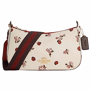 COACH Jes With Ladybug Floral Print Crossbody