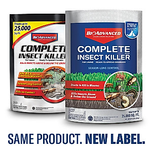 BioAdvanced Complete Brand Insect Killer for Lawns, Granules, 20 LB