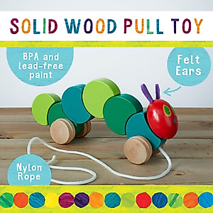 World of Eric Carle, The Very Hungry Caterpillar Wood Pull Toy