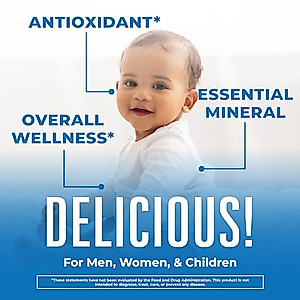 MaryRuth Organics Infant Liquid Ionic Zinc with Organic Glycerin, Zinc Sulfate for Immune Support, Vegan, Formulated for Ages 0-12 Months, 1 Month Supply, 2 Fl Oz