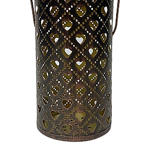 Backbayia Solar Lantern Hanging Outdoor Retro Lantern Hanging Home Garden Lights Decorative