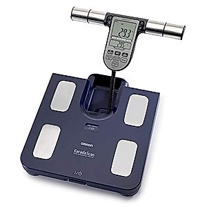 Omron Bf511 Body Composition and Body Fat Monitor Bathroom Scale - Dark Blue New Free Shipping Ship Worldwide Fast Shipping