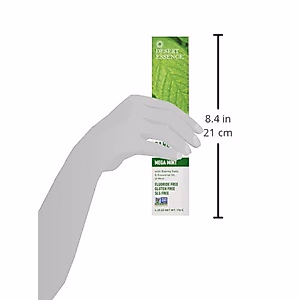 Desert Essence Tea Tree Oil Ultra Care Toothpaste 6.5 oz - Non-GMO, Gluten Free, Vegan, Cruelty Free, Fluoride Free - Pure Australian Tea Tree Oil, Baking Soda & Chamomile, Fights Bacteria & Plaque