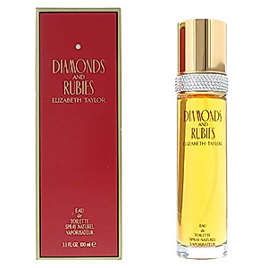 Elizabeth Taylor Women's Perfume, Diamonds and Rubies, Eau De Toilette EDT Spray, 3.3 Fl Oz