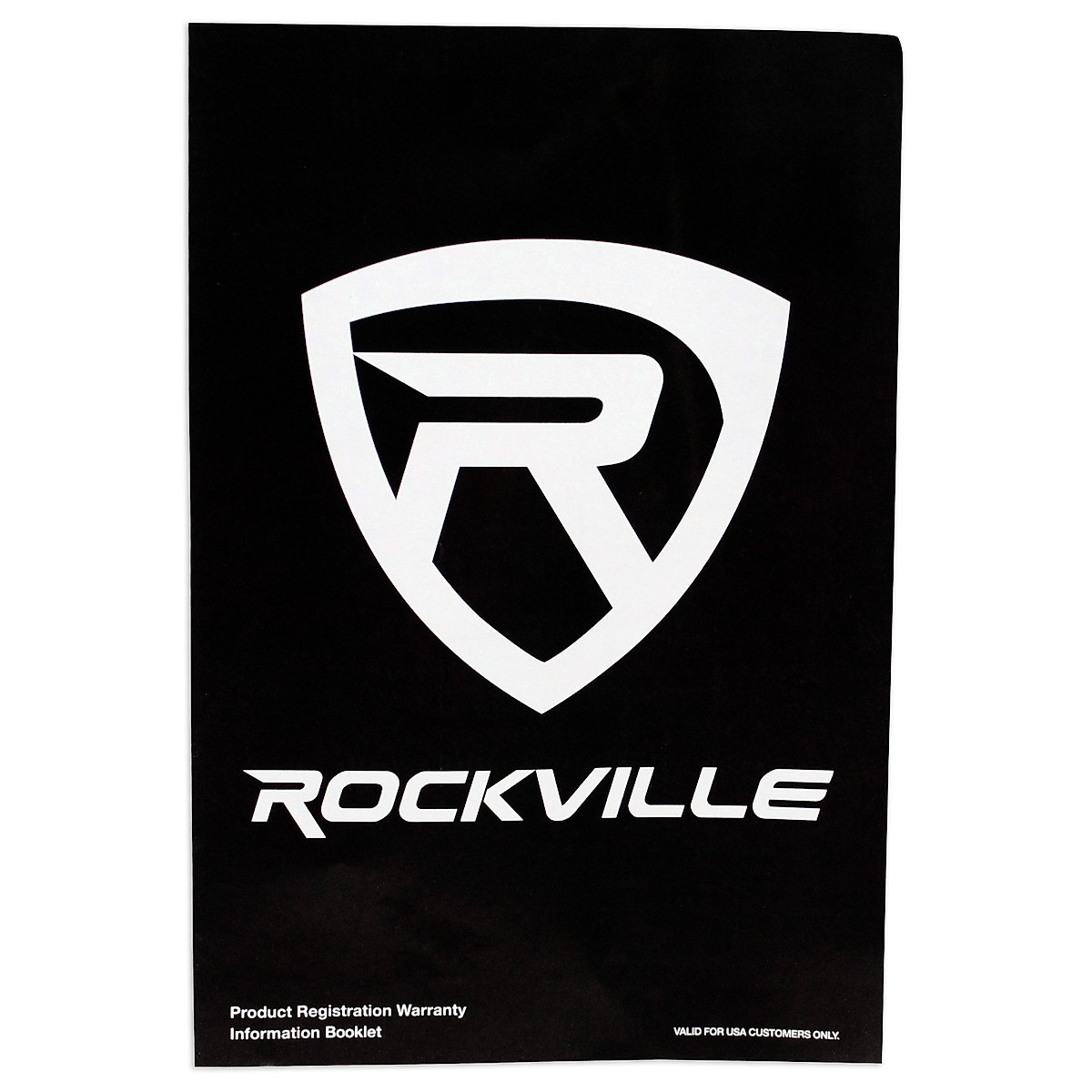 Rockville RMM-XLR Dynamic Cardioid Professional Metal Microphone W/10' XLR Cable., Black