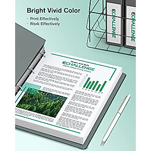 ECHALLENGE 127 127XL T127 Ink Cartridges 4-Pack Black & Color Combo High Capacity Remanufactured Replacement for Epson 127 T127 use with Workforce 545 645 WF-3540 WF-3520 WF-7010 NX530 NX625 Printer
