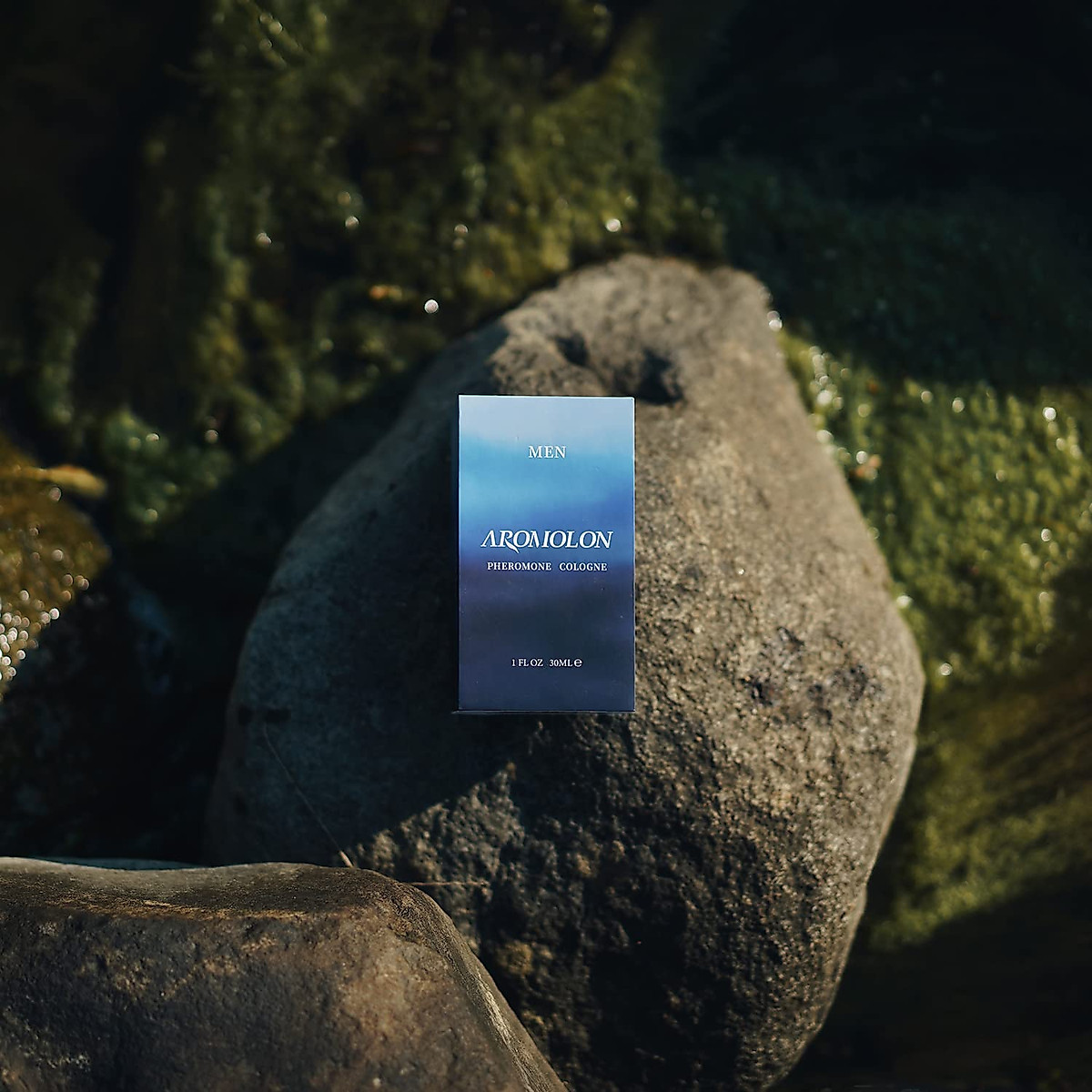 Aromolon Aquatic Fragrance Pheromone Cologne Spray for Men – Ocean-inspired Scent – Strongly Phermones Pefume Oil – 1Fl Oz / 30 Ml