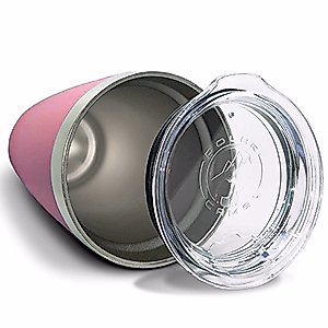 LaserGram 20oz Vacuum Insulated Tumbler Mug, Unicorn, Personalized Engraving Included (Pink)