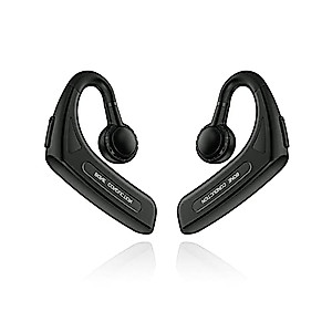 ESSONIO Bone Conduction Headphones Open Ear Headphones with Microphone IPX5 Waterproof Wireless Bluetooth Headset for Cell Phones