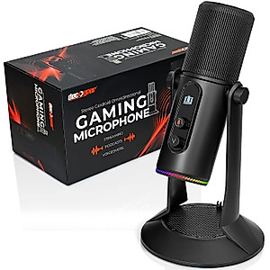LG 32GN550-B 32" Ultragear FHD 165Hz HDR10 Dual Gaming Monitor with G-SYNC Bundle with Deco Gear Mechanical Keyboard Cherry MX Red + PC Streaming USB Microphone for Gaming