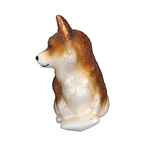 Old World Christmas Ornaments: Dog Collection Glass Blown Ornaments for Christmas Tree, Pembroke Welsh