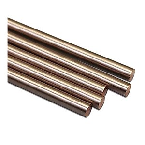 MKSIWSA SUOFEILAIMU Length 200mm W70/W80 Tungsten Copper Rod Dia.12mm~25mm (Color : W80, Diameter : Dia. 18mm)