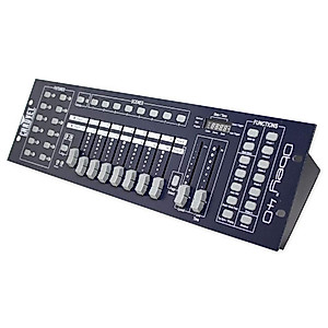 Chauvet Obey 40 Universal Dmx 512 Controller with 192 Channels and Midi Compatibility + Chauvet Dmx3p25ft Dmx Xlr Female to Male Dmx Cable
