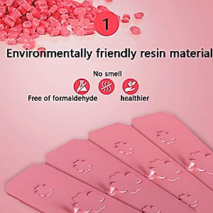 DINGZZ Household Indoor Plastic Storage Rack, 5-Layer Practical Shoe Rack Storage for Easy Assembly