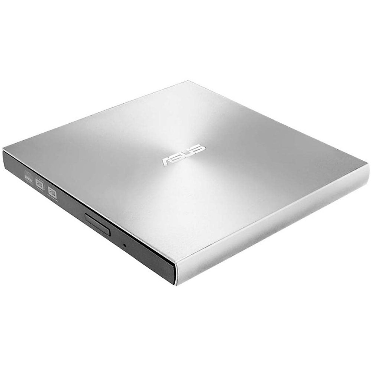 ASUS ZenDrive Silver 13mm External 8X DVD/ Burner Drive +/-RW with M-Disc Support, Compatible with both Mac & Windows and Nero BackItUp for Android devices (USB 2.0 & Type-C cables included)
