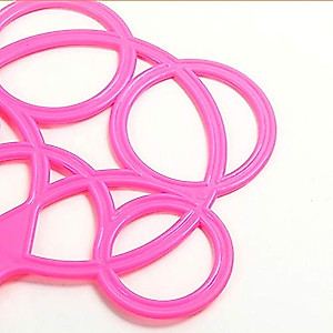 BESPORTBLE 2pcs Carpet and Rug Beater Plastic Dust Beater Quilt Dust Cleaning Tool with Long Handle for Home Hotel (Random Color)