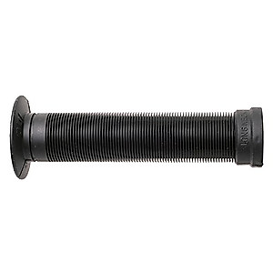 Odi Longneck Bicycle Grips with Plugs (ST BMX, Black)