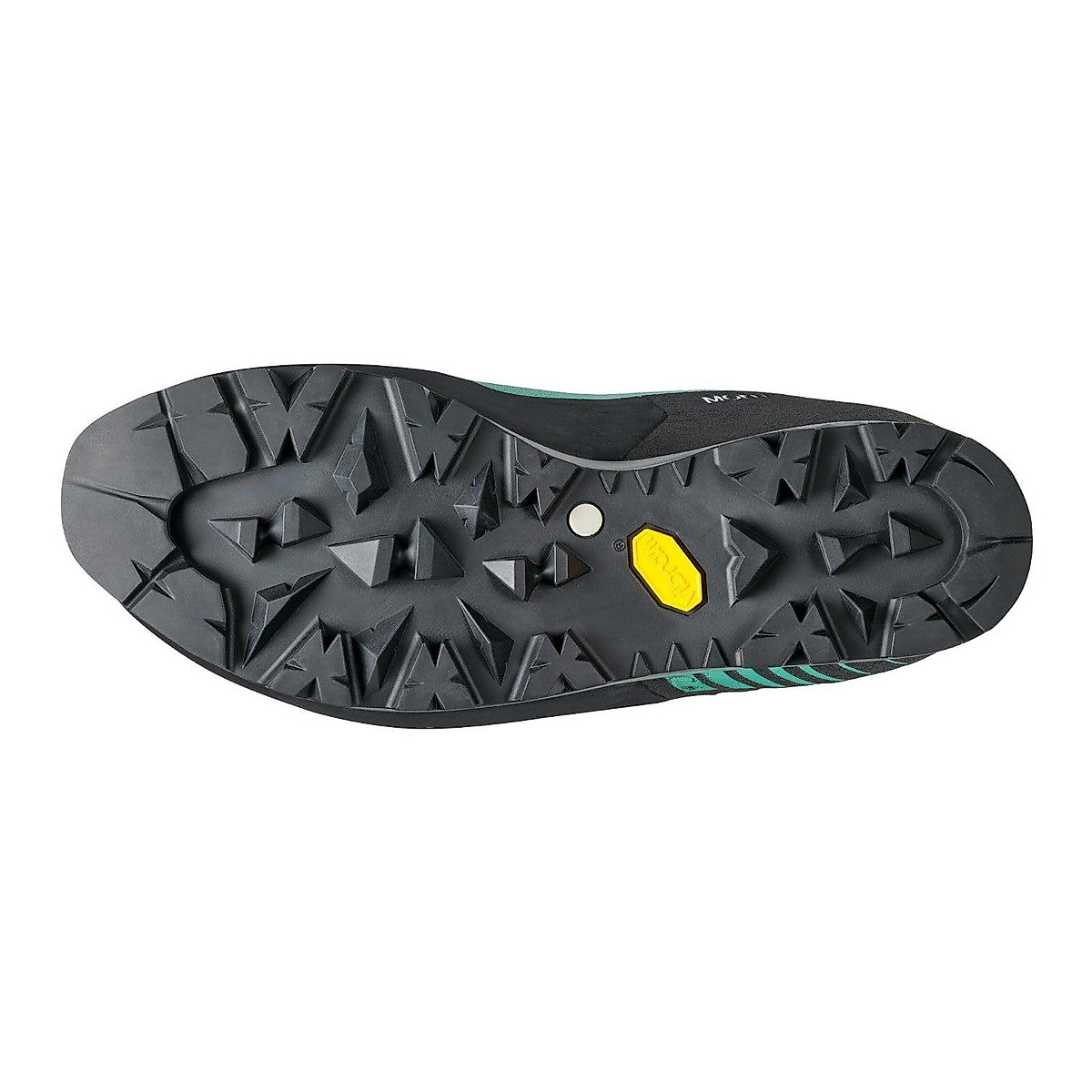 SCARPA Women's Mont Blanc Pro GTX Waterproof Gore-Tex Boots for Hiking and Mountaineering - Green Blue - 7-7.5