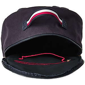 Tommy Hilfiger unisex adults for Women Th Flag Canvas Backpack, Tommy Navy, One Size US