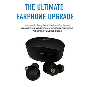 Comply TrueGrip Pro TW-200-C Compatible with Oneplus Buds Z, Huawei Freebuds 4I, Tozo T10/T6/T12, Lypertek Tevi, JBL Tune T120TWS, UA Flash, and More (Assorted, 3 Pairs)