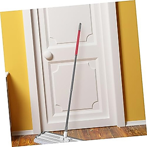 Beavorty Mop Stick Mop Pole Replacement Mop Rod Mop Handle Replacements Mop Replacement Handle Commercial Mop Rod Stick for Mop Extension Pole Metal Broom Rods Threaded Mop Part Pole Iron