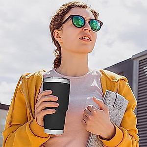 Ullnosoo Tumbler Lids for Yeti, 2 Pack Magnetic Replacement Cup Covers for 20 oz Tumbler, 10/24 oz Mug, 10 oz Lowball, 16 oz Pint, for Rambler, Ozark Trail, Old Style Rtic, Coffee Tumbler Leak Proof