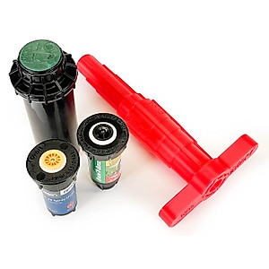 Sprinkler Head Removal Tool 4-in-1, Replace Your Sprinklers Without Digging in Under 2 Minutes, Most Brands Rainbird Toro Orbit Hunter K-Rain, 2024 Upgrade 40% Stronger New Tool, Sprinkler Shirt