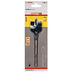 Bosch 2608595500 Spade Bit"Self Cut Speed" 36mmx5.98In