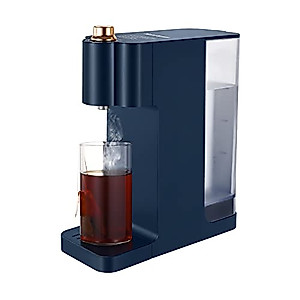 Narcissus Electric Kettles, A11 Instant Hot Water Dispenser for Quick Heating & Outputting, Adjustable 7 Temperatures & 3 Water Outputs, 40 Ounce 1.13L Water Tank Capacity, Blue