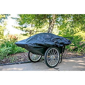 Polar Trailer 8376 Utility Cart, Standard, Black