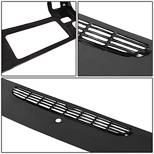 DNA Motoring ZTL-Y-0080 2Pcs Front Upper Dash Board Panel Cover Cap Overlay