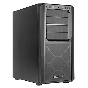 SilverStone Technology SETA D1 Mid-Tower ATX Chassis with High Storage Capability & Versatility, SST-SED1-B