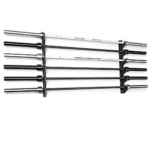CAP Barbell Horizontal 6 Bar Wall Rack Black