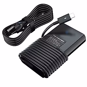 65W 45W USB-C Laptop Charger for Dell Latitude 5520 5420 5320 7410 7420 7430 5290 5430 XPS 13 9250 9350 9360 9380 9370 9300 9310 Chromebook 3100 3400 5190 Type C Adapter Power Supply Cord