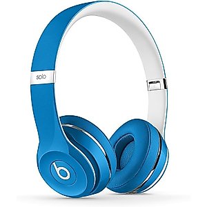 Beats Solo2 - Wired - On-Ear Headphone Luxe Edition - Blue (Renewed Premium)