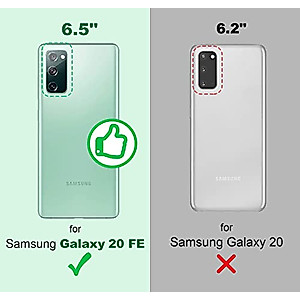 Silverback Galaxy S20 FE 5G Case Clear with Ring Kickstand, Protective Soft TPU Shock -Absorbing Bumper Shockproof Phone Case for Samsung Galaxy S20 FE 5G -Clear