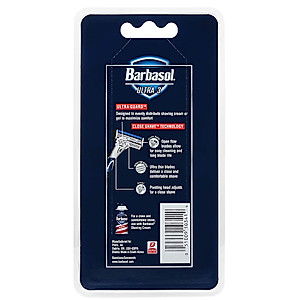 Barbasol Ultra 3 Premium Disposable Razor, 4 Count